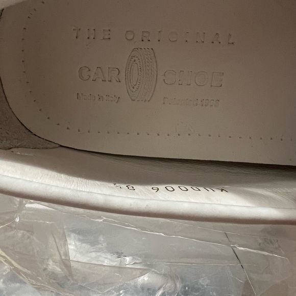 The Original Car Shoe | Shoes | Mens Original Car Shoe White Driving ...